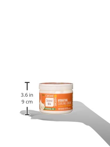 Creme of Nature Hydrating Curling Cream, Coconut Milk Detangling and Conditioning Formula for Normal Hair, 11.5 Oz