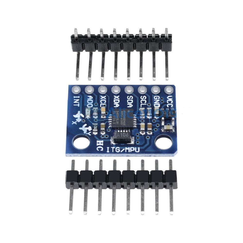 2Pcs GY521 MPU-6050 Module 3 Axis Gyroscope+Accelerometer Module for Arduino MPU 6050