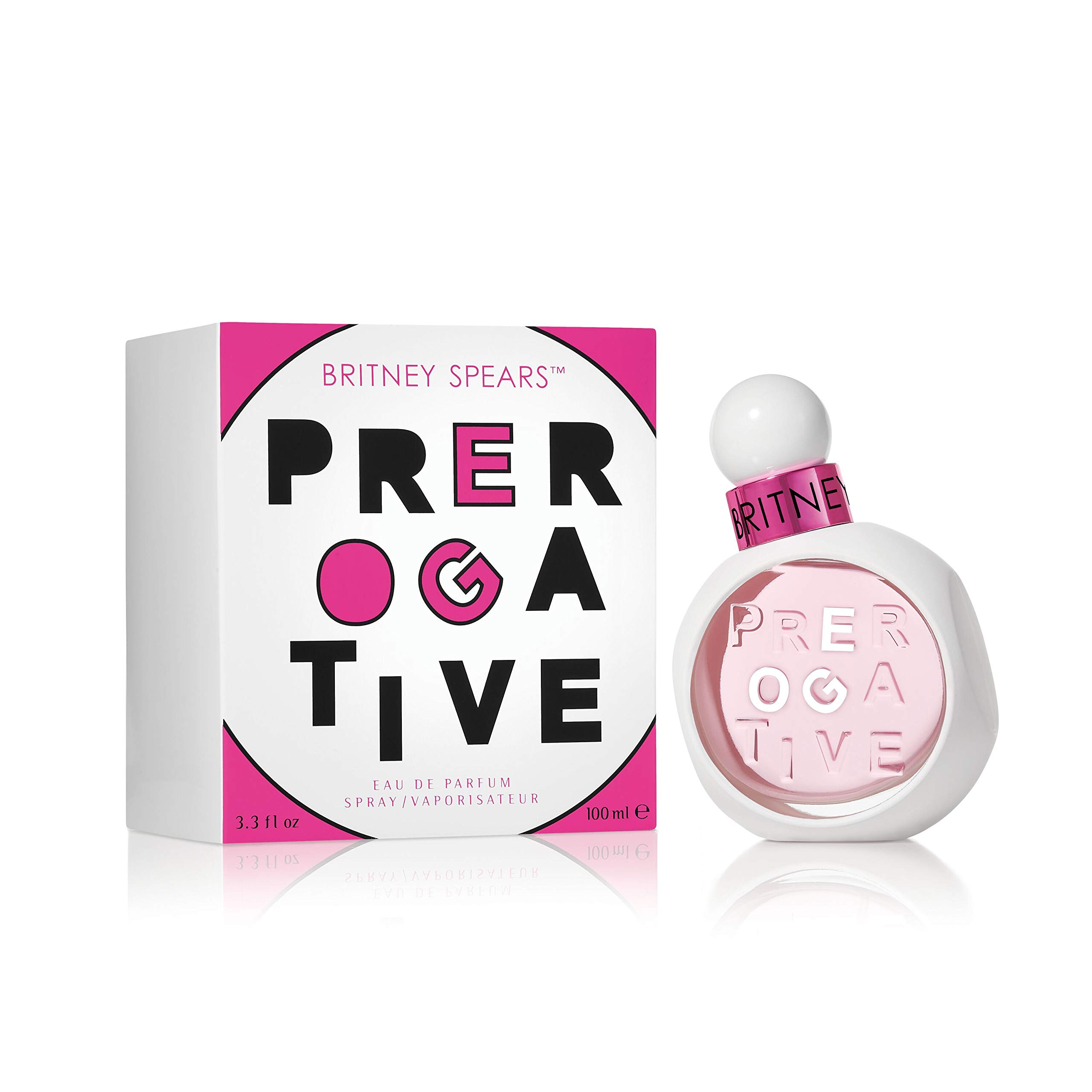 Britney Spears Prerogative Ego Eau De Parfum Spray, Floral Fruity Woody Fragrance, 3.4 Fl Oz