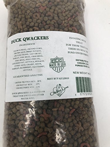 Chicken Love Duck Quackers - a nutrious Treat for Ducks and Other Water Fowl 40oz