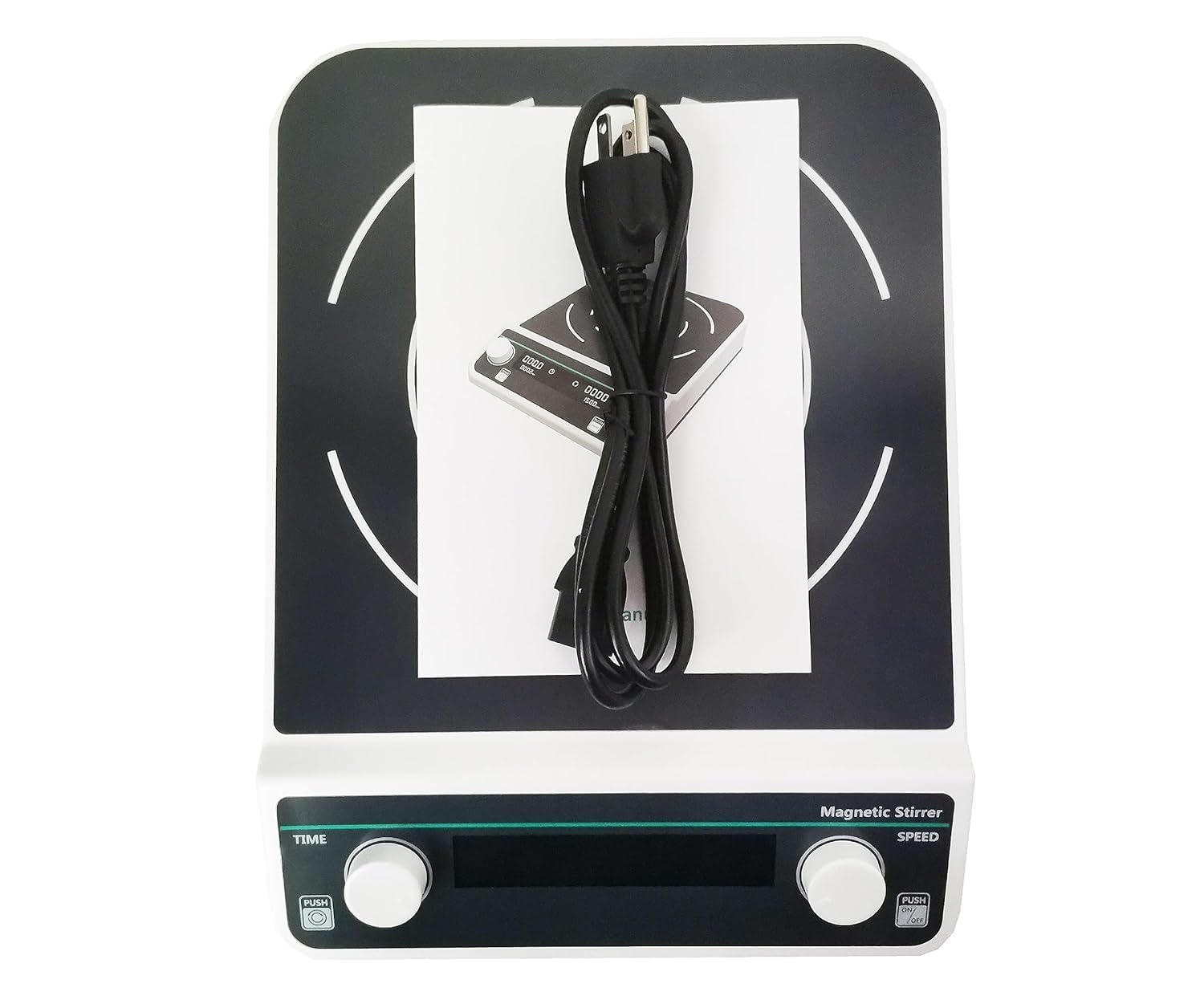 CNYST 15L Magnetic Stirrer Magnet Mixer with Max Stirring Volume 15L Table Top Size 220mm Speed Range 50-1500rpm Timing Function Large Capacity
