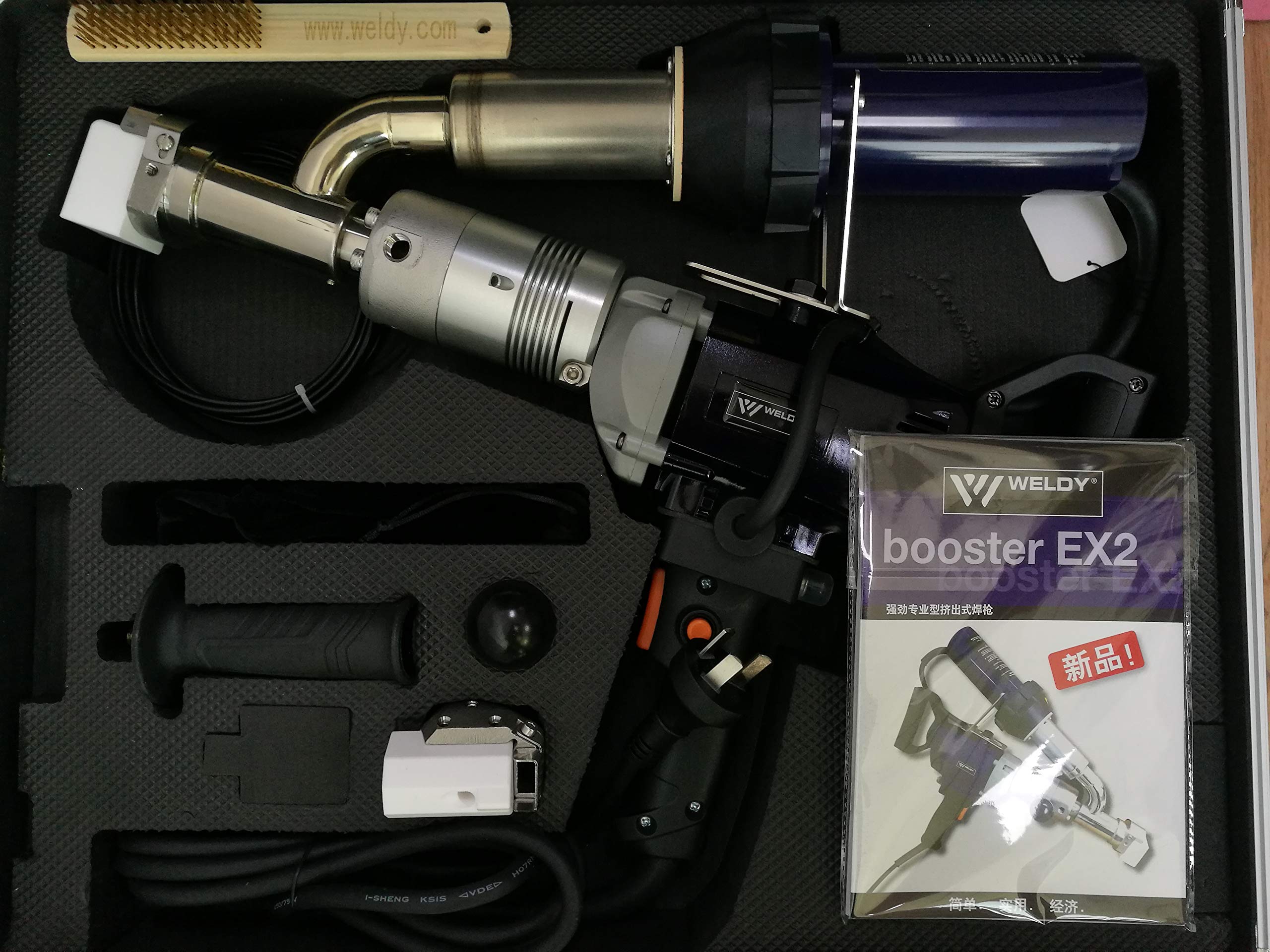 AC230V Plastic EX2 Extrusion Booster Welder Gun