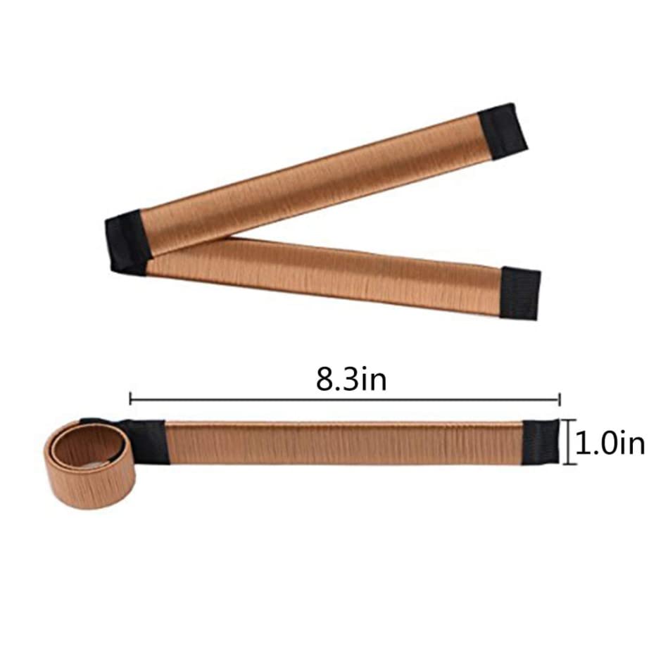 4 Pcs Magic Hair Bun Maker, Donut Bun Maker for Hair, French Twist Bun Shaper Hair Tools for Women