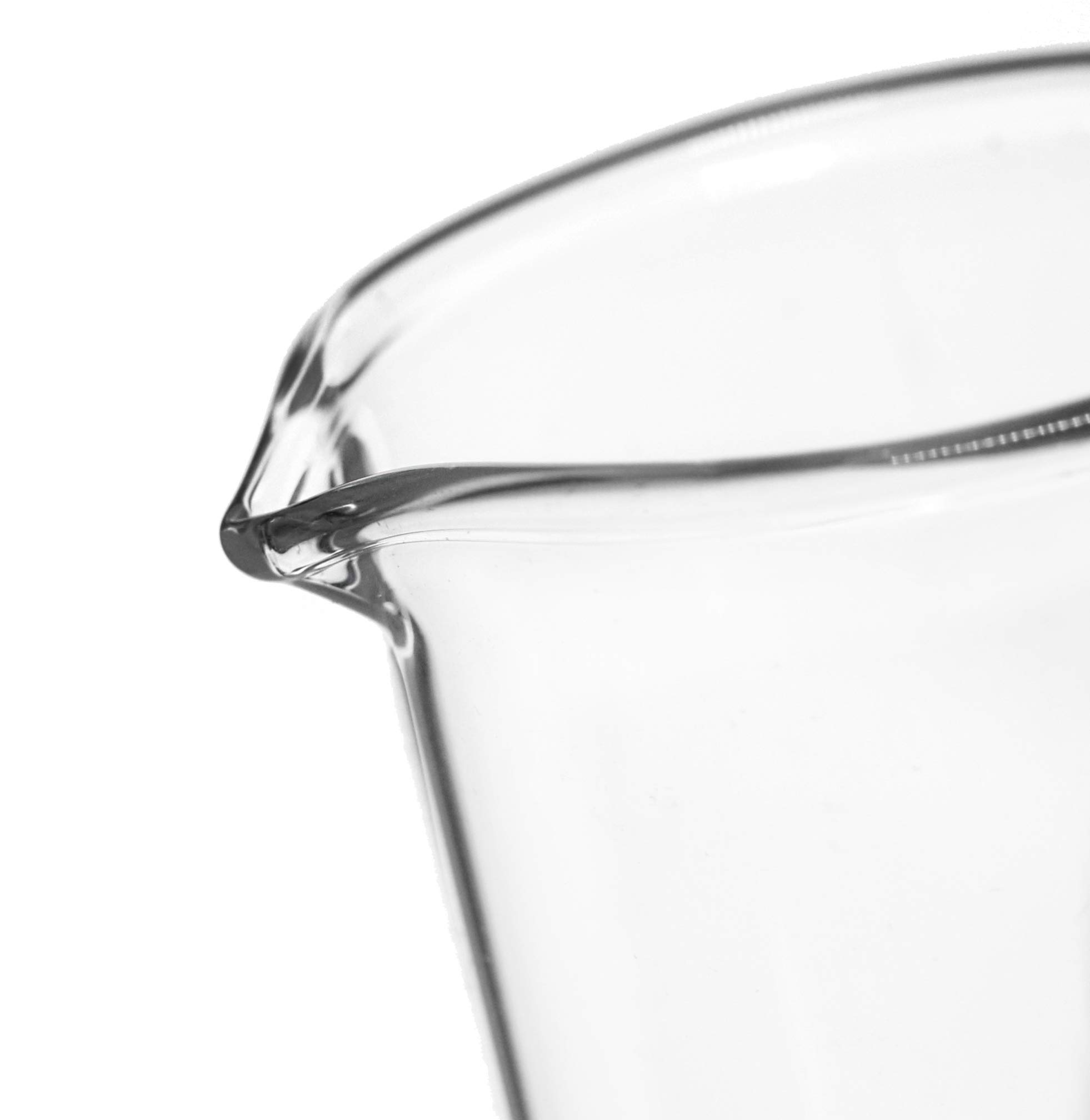 EISCO Premium 3pc Glass Beakers Set, 50mL, 100mL, 250mL - Low Form Lab Beakers - Borosilicate 3.3 Glass - Packaged in Thick, Custom-Fit Foam Insert