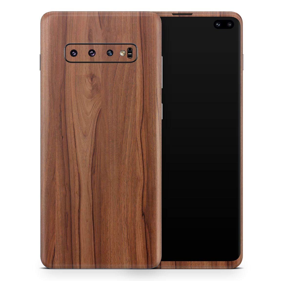 DesignSkinz Smooth-Grained Wooden Plank Protective Vinyl Decal Wrap Skin Cover Compatible with The Samsung Galaxy S20 (Screen Trim & Back Glass Skin)