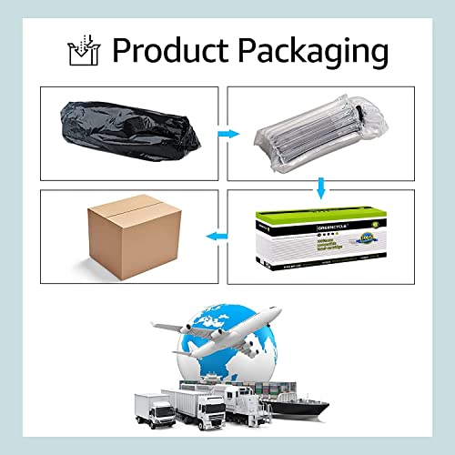 greencycle Compatible Toner Cartridge Replacement for HP 80A CF280A Work with Laserjet Pro 400 M401a M401d M401n M401dne MFP M425dn Printer (Black, 1-Pack)