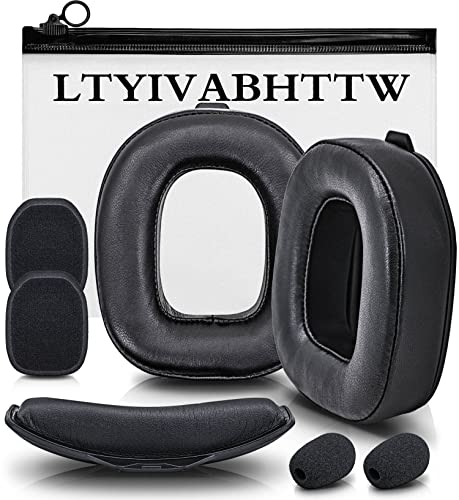 A40 TR Ear Cushions - Earpads Compatible with Astro Gaming A40 TR Wireless Headset - a40 tr Replacement parts/a40 Accessories/Headband/Microphone Foam