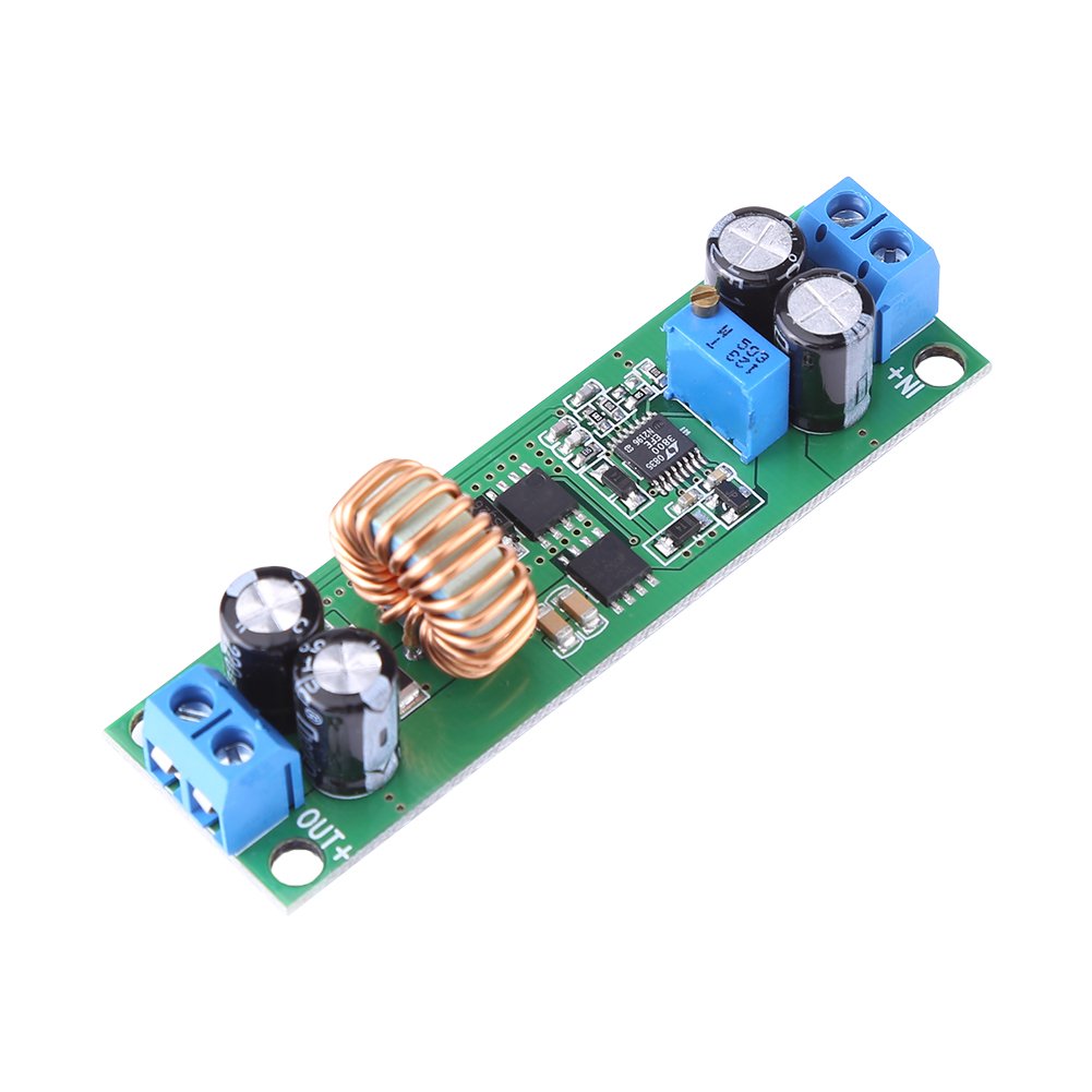 Power Supplies Module, DC-DC DC-DC Buck Converter 6.5V-60V to 1.25-30V 10A Adjustable Step Down Converter Power Supplies Module