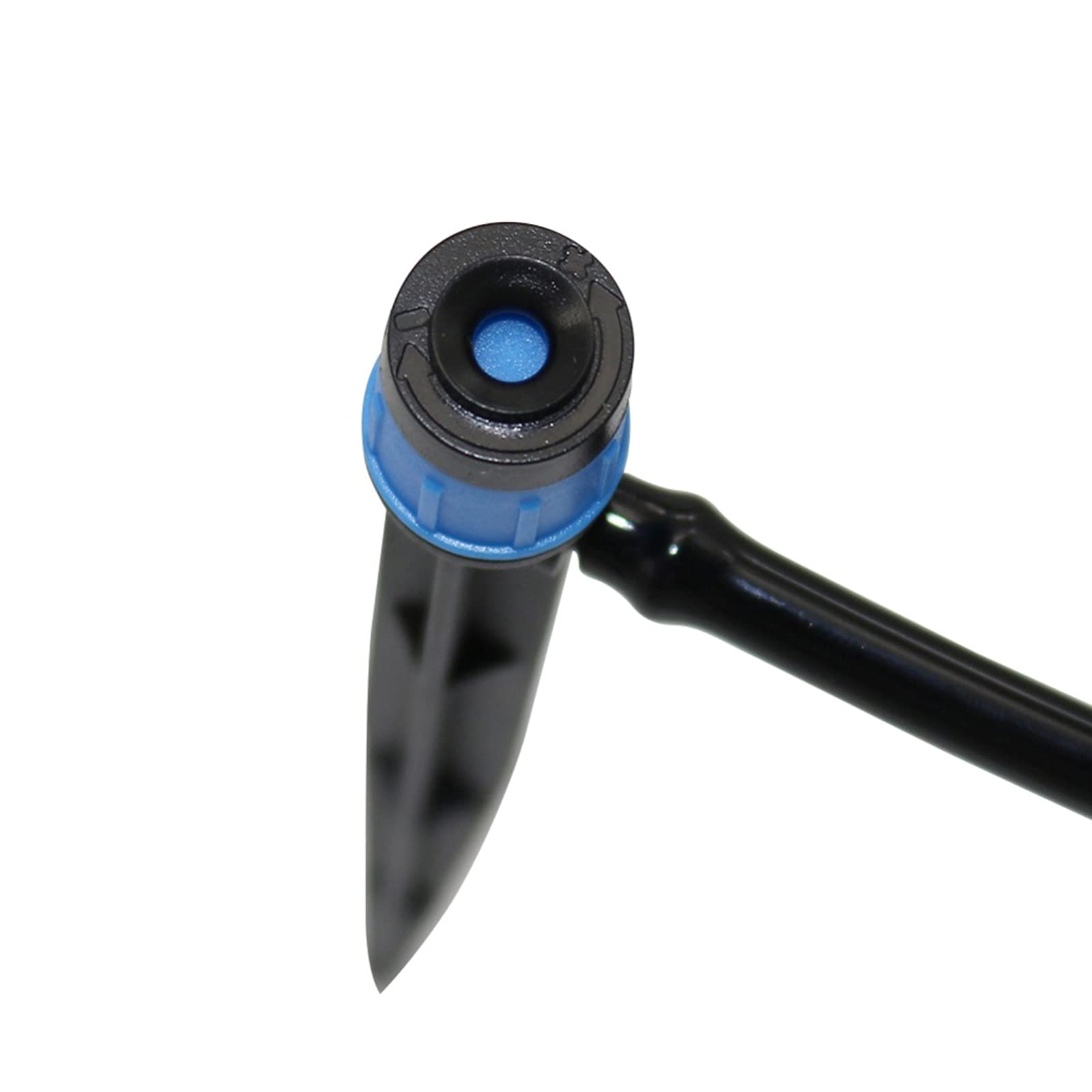 Lxcom Lighting 100 Pack Irrigation Drippers Drip Emitters Micro Spray Adjustable 360 Degree Full Circle Pattern Water Flow Irrigation Drippers Micro Bubbler Sprinkler Drip System Parts Drip Irrigation
