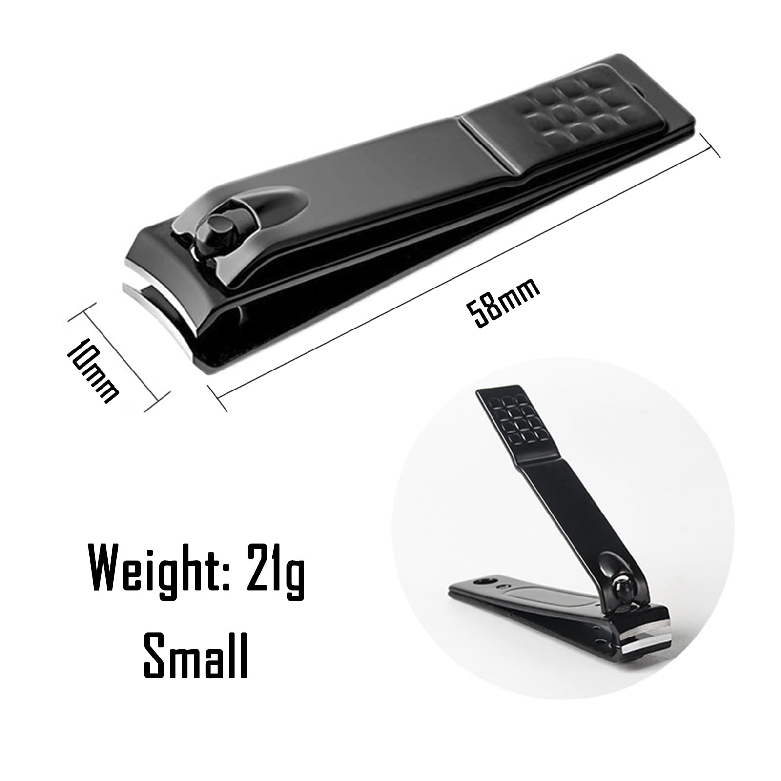 2023-Nail Clippers Set, Ultra Sharp Sturdy Fingernail and Toenail Clipper Cutters