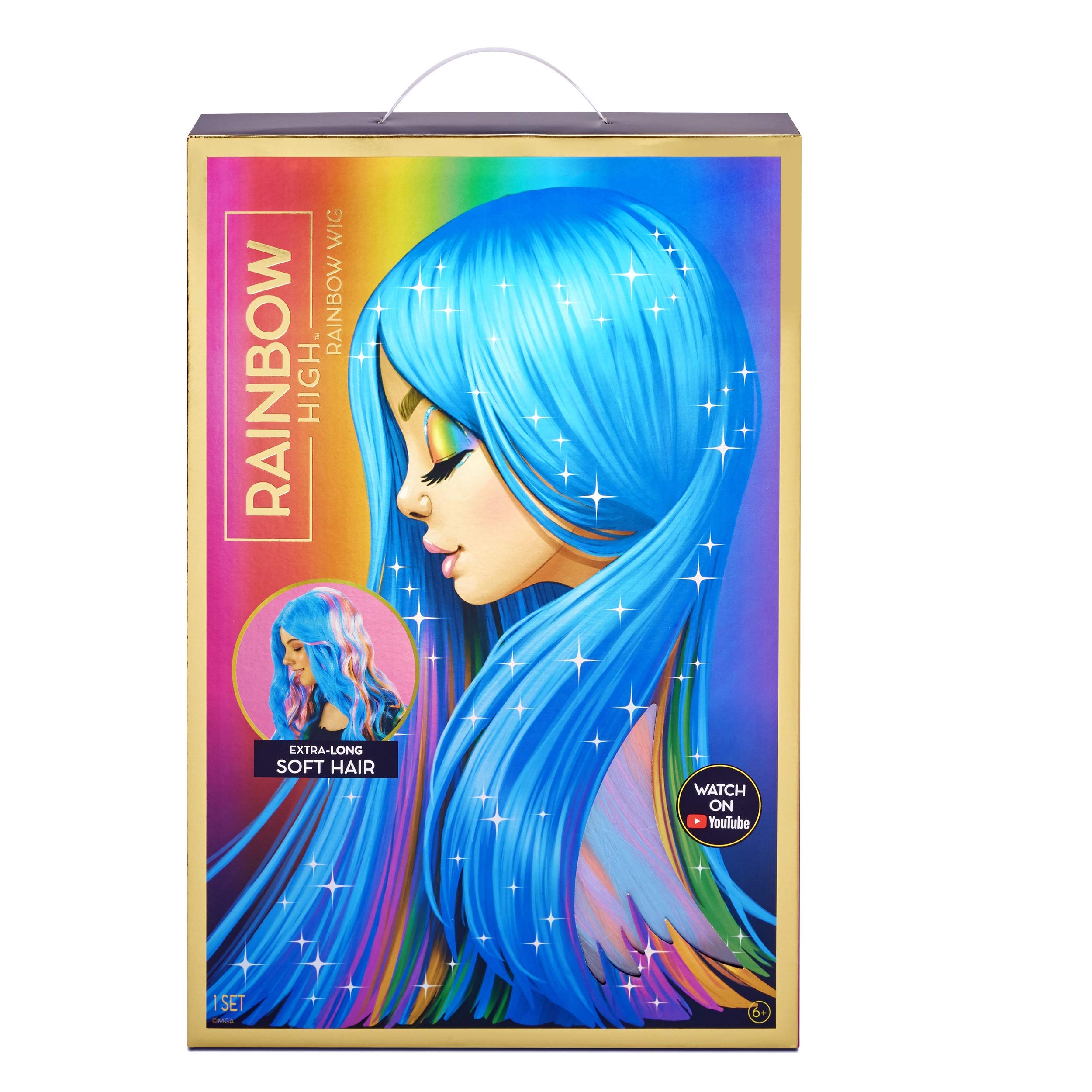Rainbow High Rainbow Wig β 18"" Role Play Wig for Girls (572534EUC)