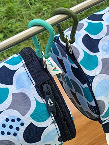 Olve Kitchen Paper Towel Holder Hanging Paper Towel Dispenser Cover for Kitchen, Camping Outdoor (Mint)