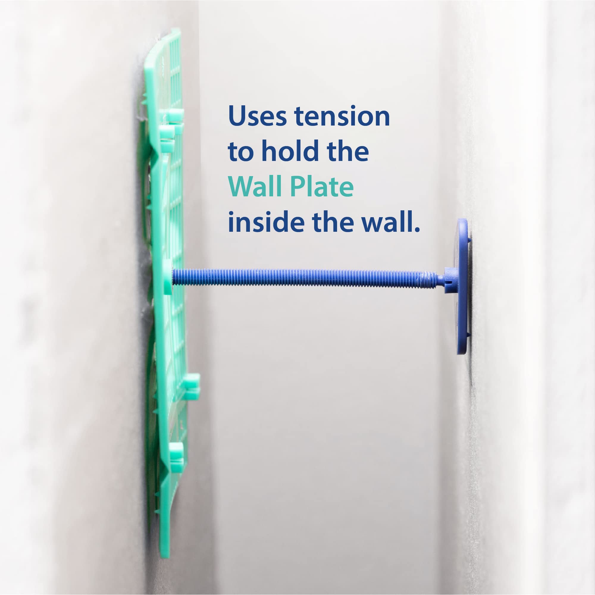SDHome Perfect Wall Patch Drywall Repair Kit with Compound, Back Plate, and Putty Knife - Repairs Large Holes with Ease