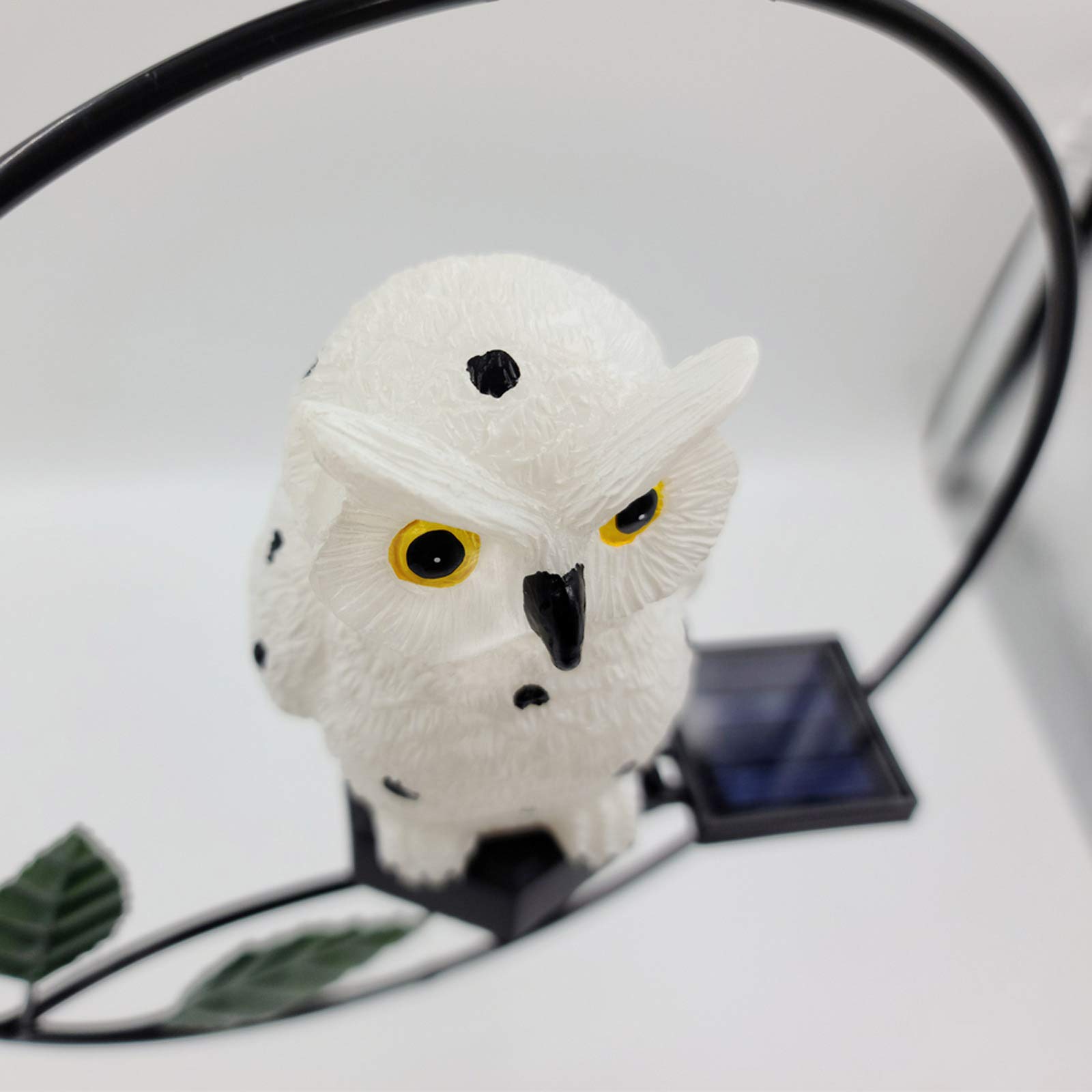 æ— Hanging Solar Owl Light, Waterproof Garden Animal Lights, Yard Art Decorations for Outdoor Patio, Pathway Lawn Courtyard
