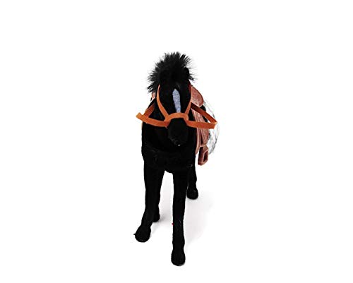 Batty Bargains Regal Bobblehead Horse with Auto Dashboard Adhesive (Black)