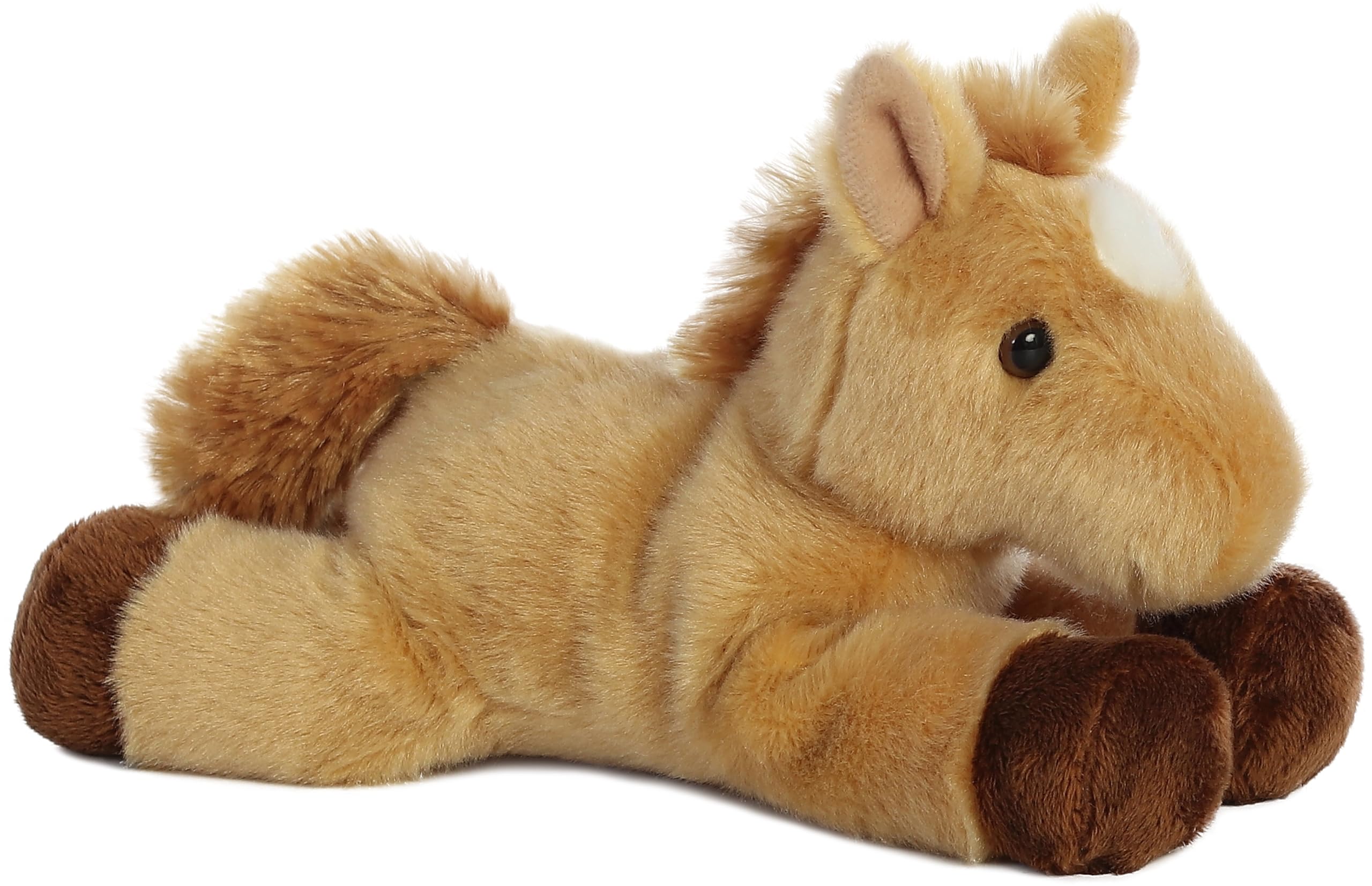 Aurora® Adorable Mini Flopsie™ Prancer™ Stuffed Animal - Playful Ease - Timeless Companions - Brown 8 Inches