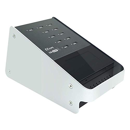 EZ Dupe SOHO Touch 1 to 10 USB Duplicator - Multiple USB 2.0/3.0/3.1 Thumb Drive Cloner Copier & Flash Media Eraser with Touchscreen Menu Function