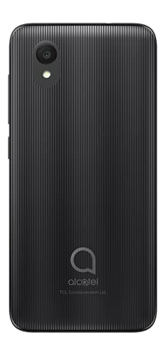 Alcatel 1 (2021) 4G LTE Unlocked 5 inch 5MP Flash 5033E Quad Core Factory Unlocked Worldwide (NOT VERIZON Boost Cricket) Desbloqueado Android 11 (32GB, Volcano Black)