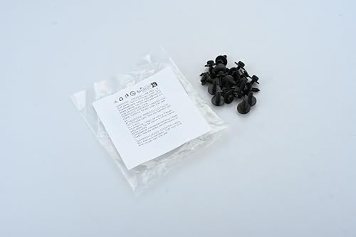 Mtsooning 20PCS Fender Liner Splash Shield Wheelhouse Liner Self Tapping Screws, Phillips Truss Head Sems Self-Drilling Screw Replacement for BMW Honda Acura