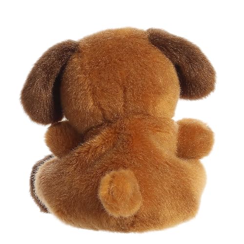 Aurora® Adorable Palm Pals™ Ruff Ruff Puppy™ Stuffed Animal - Pocket-Sized Play - Collectable Fun - Brown 5 Inches