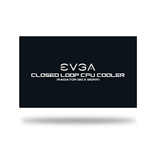 EVGA CLC 120mm All-In-One CPU Liquid Cooler, 1x 120mm Fan, Intel, 5 YR Warranty, 400-HY-CL11-V1