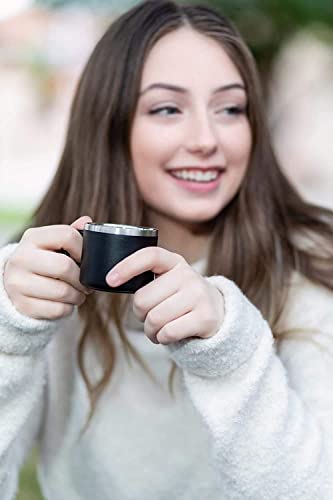 Real Deal Steel "Little Sipper 3 oz Insulated Espresso Cups - Premium Double Wall Set of 4 Demitasse