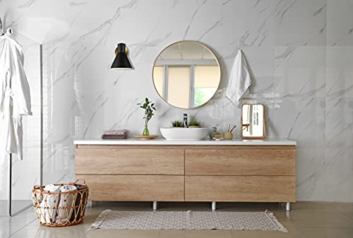 Generation Lighting 4141301-848 Towner One - Light Wall / Bath Sconce Vanity Style Fixture, Satin Brass