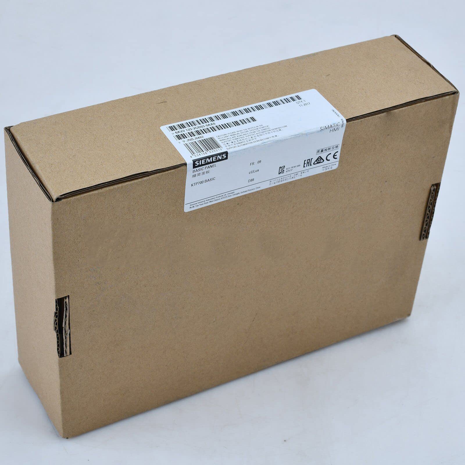 6AV2123-2GB03-0AX0 SIMATIC HMI Basic Panel, KTP700 Basic, Key/Touch Operation, 7" TFT Display 6AV2 123-2GB03-0AX0