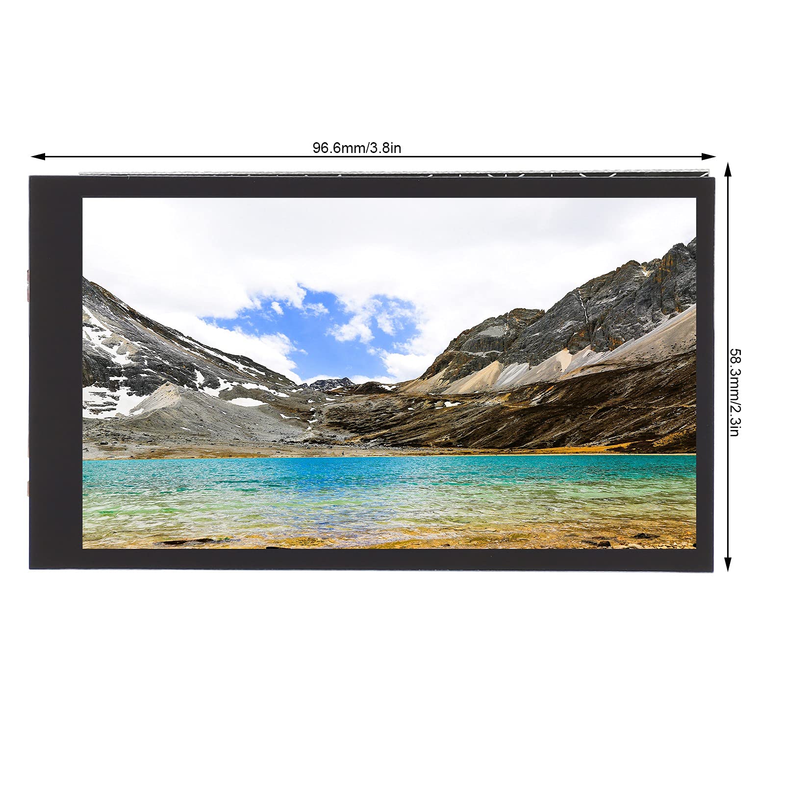 4.0in IPS Display, Beautiful 800x480 IPS Display Screen 4 Inch LCD for