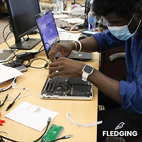 Fledging 2TB Turbo Feather M13 PCIe NVMe Gen 3.0x4 SSD Upgrade –DIY kit & OS Included– Compatible with Apple MacBook Air (2013-2015) & Pro (2013-2016), Mac Mini (2013) & Pro (2014), iMac (2013-2019)