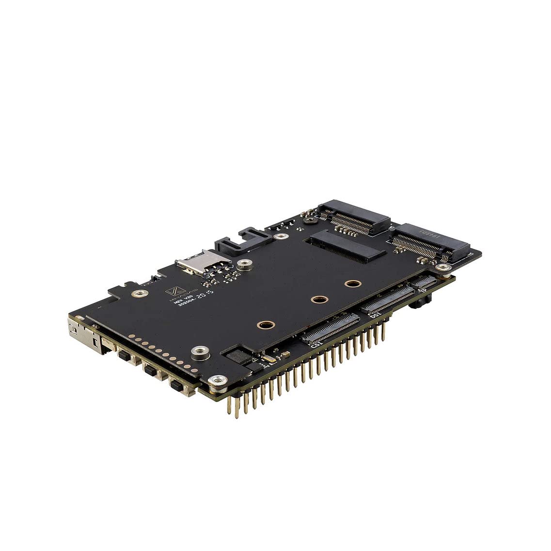 Khadas New M2X Extension Board is an Ultra-Thin Version of The Original M2X Board.It has M.2 Slots for Adding a 4G LTE Module and NVMe SSD to VIM3/VIM3L. A Nano-SIM Card Slot is Built Into The Board
