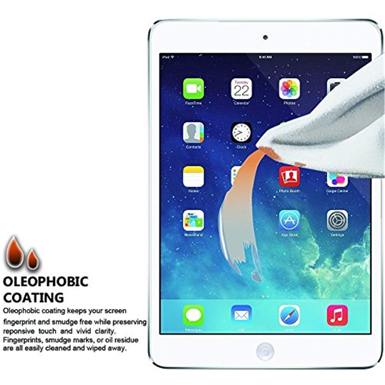 Sincase 2 PACK Screen Protector for iPad 9th 8th 7th Generation, 10.2 Inch Tempered Glass Film Screen Cover for iPad 9 8 7 (2021/2020/2019), Compatible with Apple Pencil