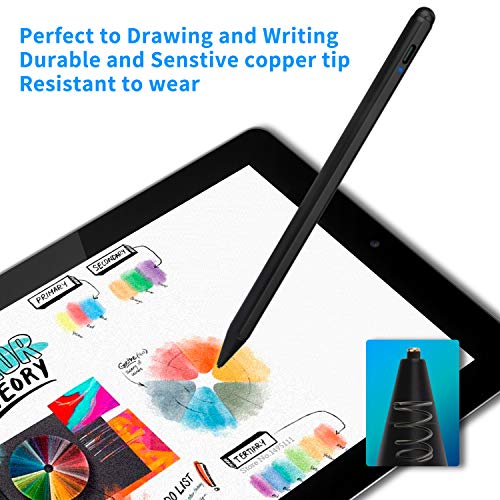 Evach Stylus Pens for Lenovo Yoga Tab Pencil, Active Stylus Pen for Touch Screen Tablet with 1.5mm High Sensitivity Tip Pencil for Lenovo Yoga Tab Pen,Dark Black
