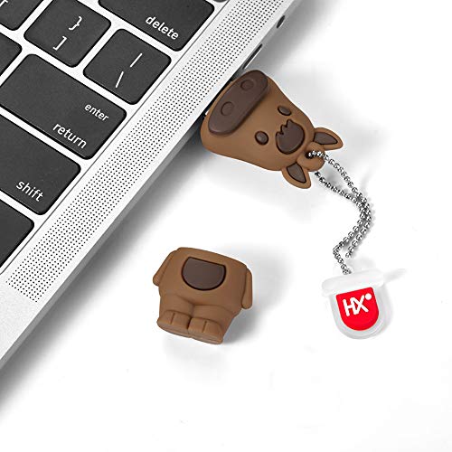 USB Flash Drives, 8GB / 16GB / 32GB / 64GB Waterproof Cute Novelty USB 2.0 USB Memory Stick Data Storage Pendrive Thumb Drives (64GB, Cute Horse)