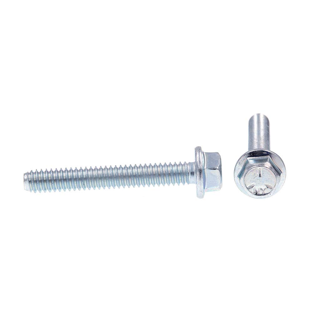 Prime-Line 9090722 Serrated Flange Bolts, 1/4 In.-20 X 1-3/4 In., Zinc Plated Case Hard (25 Pack)
