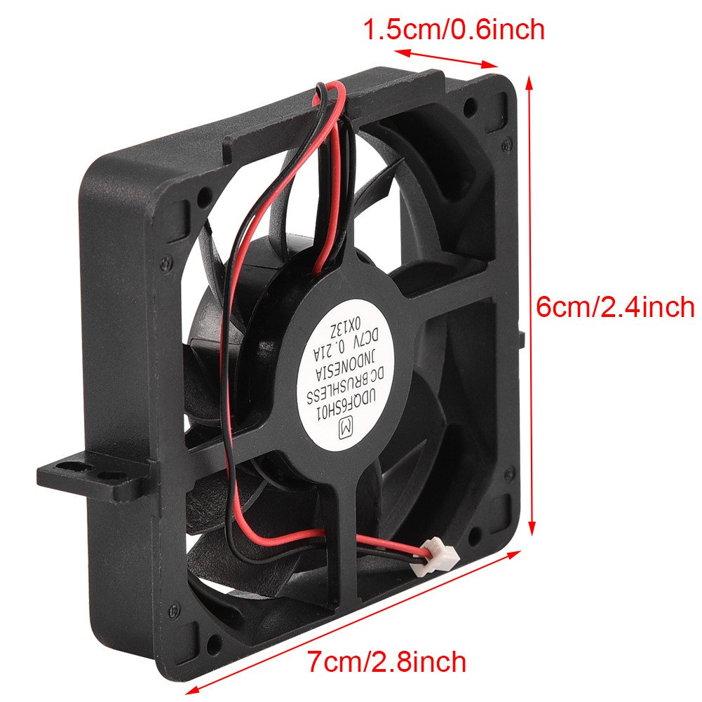 Bindpo Internal Cooling Fan for PS2,Replacement Internal Cooling Fan Repair Part for Sony PS2 50000/30000