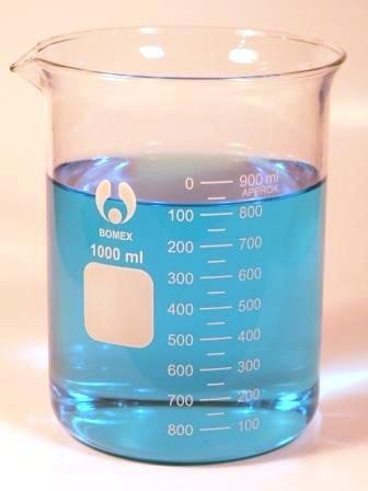 Beaker Low Form Glass Graduated 1000ml