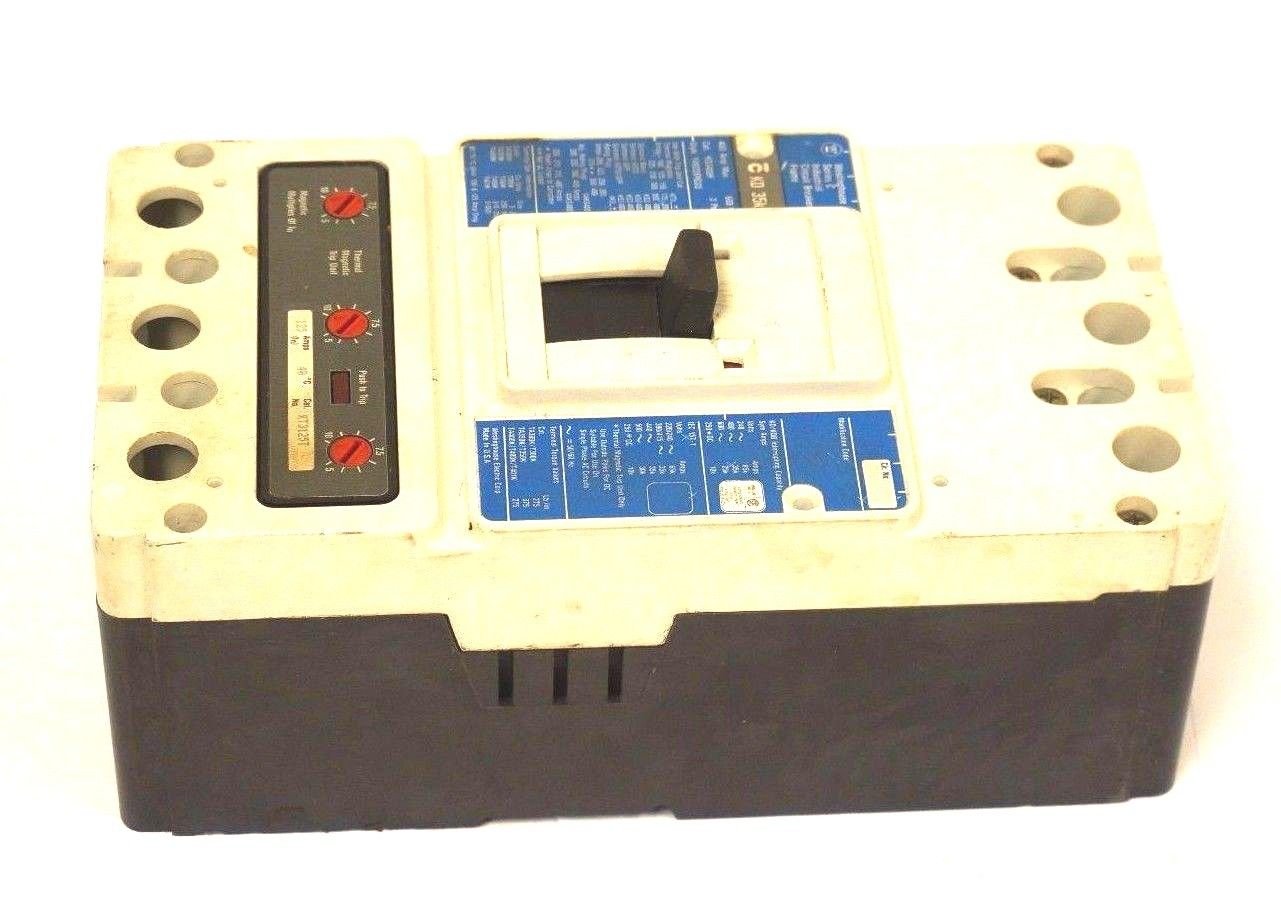 Cutler-Hammer KD3400F 400A Circuit Breaker 250 Amp Trip 600V Westinghouse KD3250