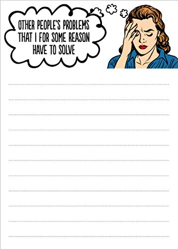 Funny Novelty Memo Pads - Funny Notepads for Office - Gift for Coworkers
