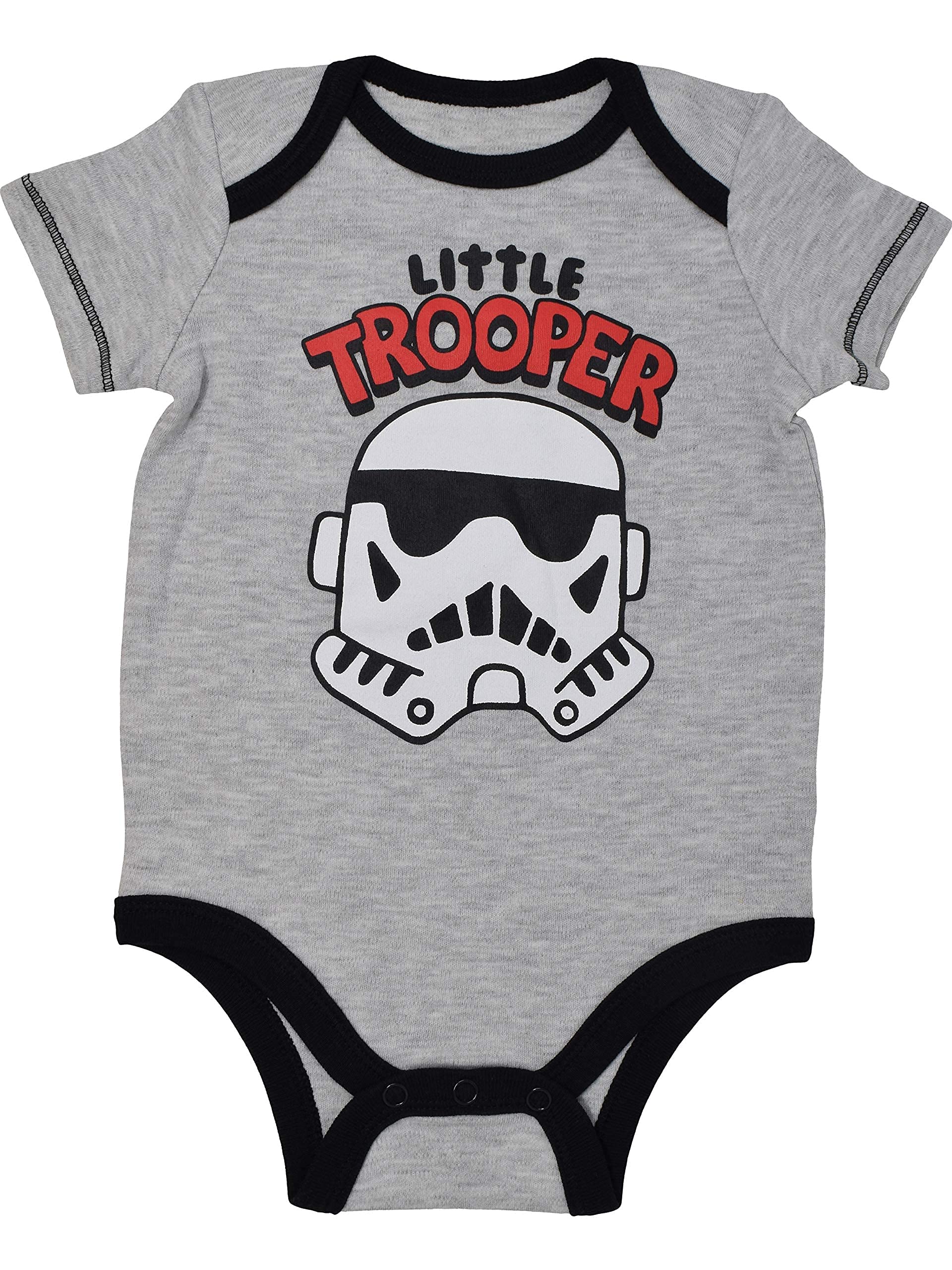 STAR WARS Baby Boys 5 Pack Bodysuits Darth Vader Chewbacca Storm Trooper 6-9 Months
