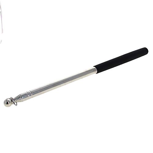 Othmro 1pcs Telescopic Teachers Pointer,Teachers Pointer Stick, Extendable Hand Pointer Retractable Classroom Whiteboard Pointer Extendable for Teachers, Guides, Coach Extend to 63"