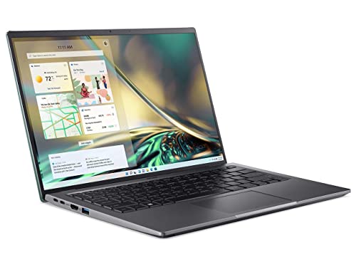 ACER Swift X SFX14 Laptop 2023 14” 2240x1440 Display Intel Core i7-1260P, 12-core, NVIDIA GeForce RTX 3050 Ti, 16GB LPDDR5, 2TB SSD, Backlit Keyboard, Thunderbolt 4, Fingerprint, Windows 10 Home