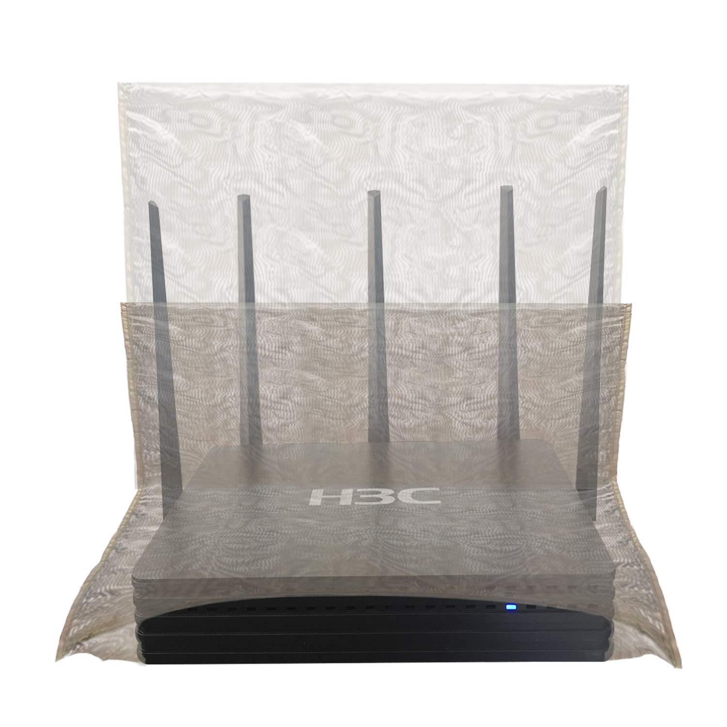 WiFi Cover Emf Protection WiFi Router Cover Radiation Shielding WiFi Guard Emf Faraday Cage for Router 13.8IN 15.7IN