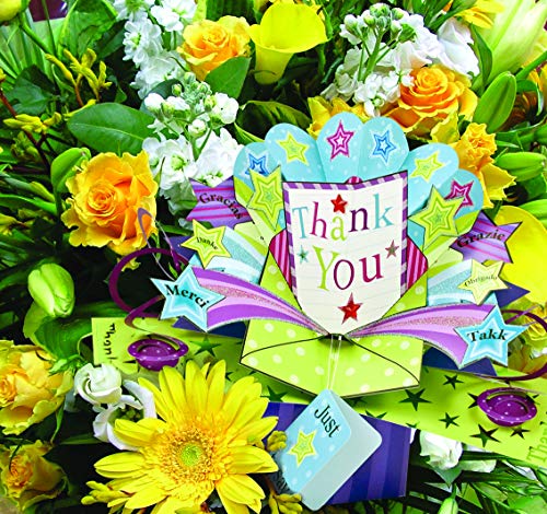 Happy 80th Birthday Pop-Up Greeting Card Original Second Nature 3D Pop Up Cards