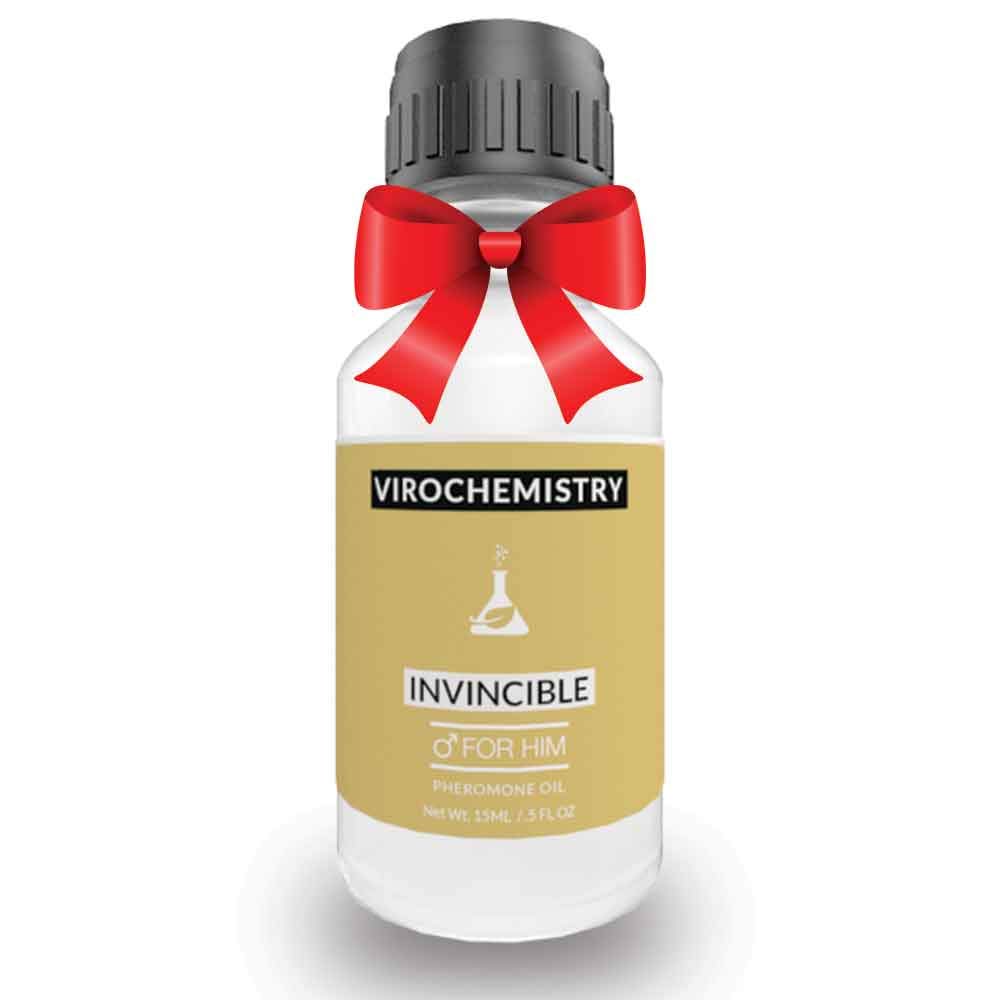 VIROCHEMISTRY Pheromones For Men Pheromone Cologne Oil (Invincible) - Bold, Extra Strength Human Pheromones Formula – 15mL Concentrate [Human Grade Pheromones to Attract Women]
