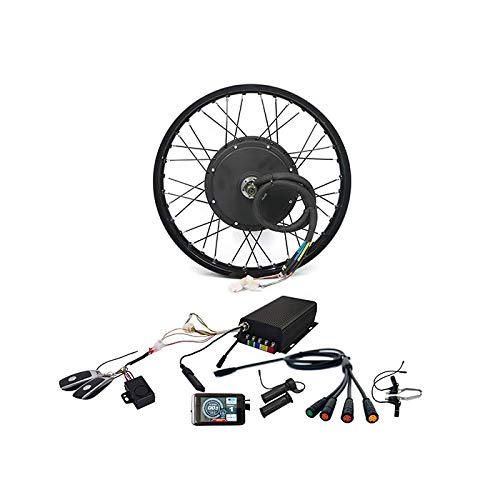 8000w/72v Electric Bike Ebike Fat Regular Tire Full Conversion Kit New