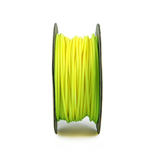 Gizmo Dorks ABS Filament 1.75mm 200g for 3D Printing, Black Light Reactive Fluorescent Yellow