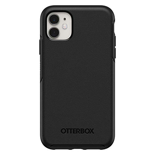 OtterBox iPhone 11 (Non-retail/Ships in Polybag) Symmetry Series Case - Non-retail/Ships in Polybag - BLACK, ultra-sleek, wireless charging compatible, raised edges protect camera & screen