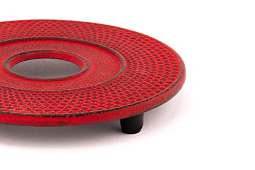 Bredemeijer Xilin Stand Serving Tray, Red