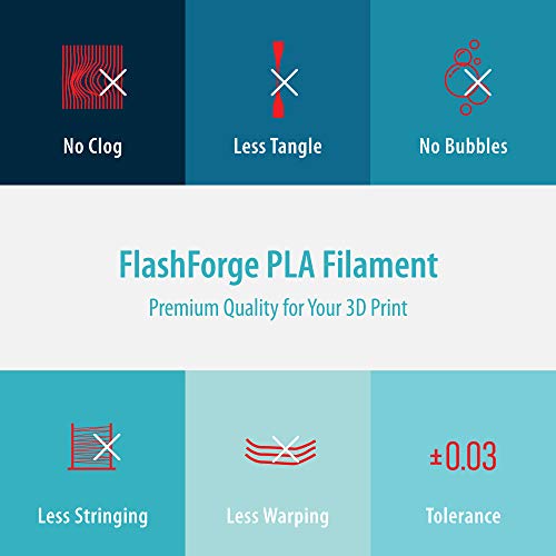 FlashForge PLA Filament - Blue Color - 1.75 MM